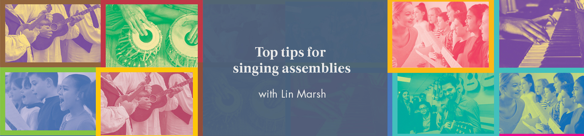 Top tips for singing assemblies with Lin Marsh | Faber Music