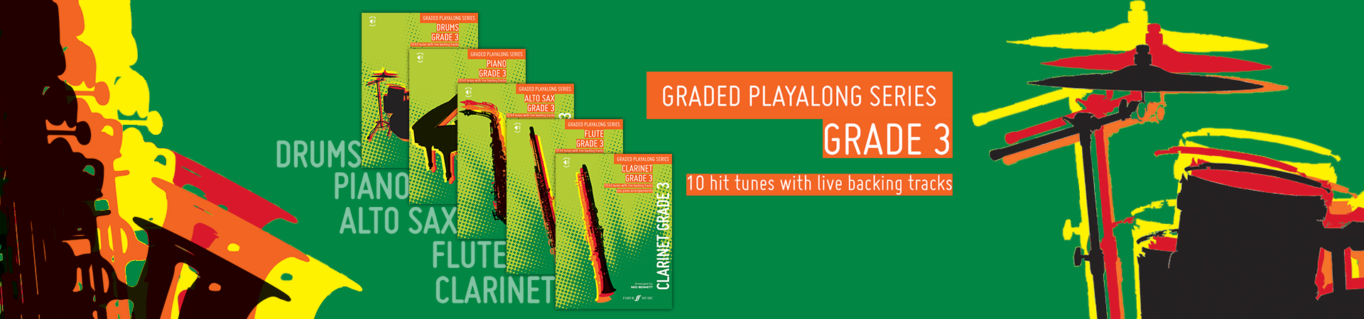 Graded Playalong Series: Out Now | Faber Music